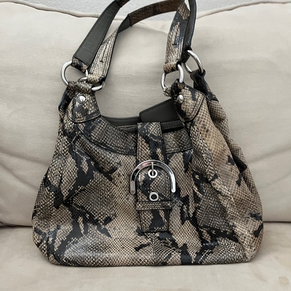 Coach | Bags | Coach Soho Lynn Python Embossed Bag | Poshmark